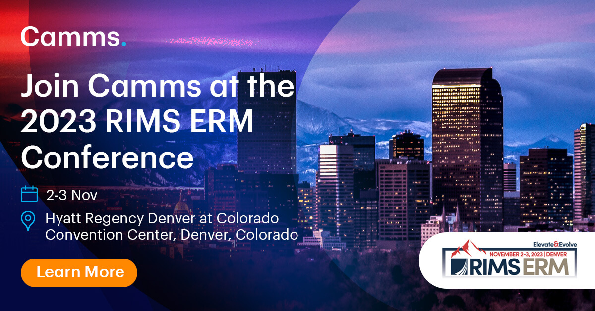 Join Camms at the 2023 RIMS ERM Conference | Camms